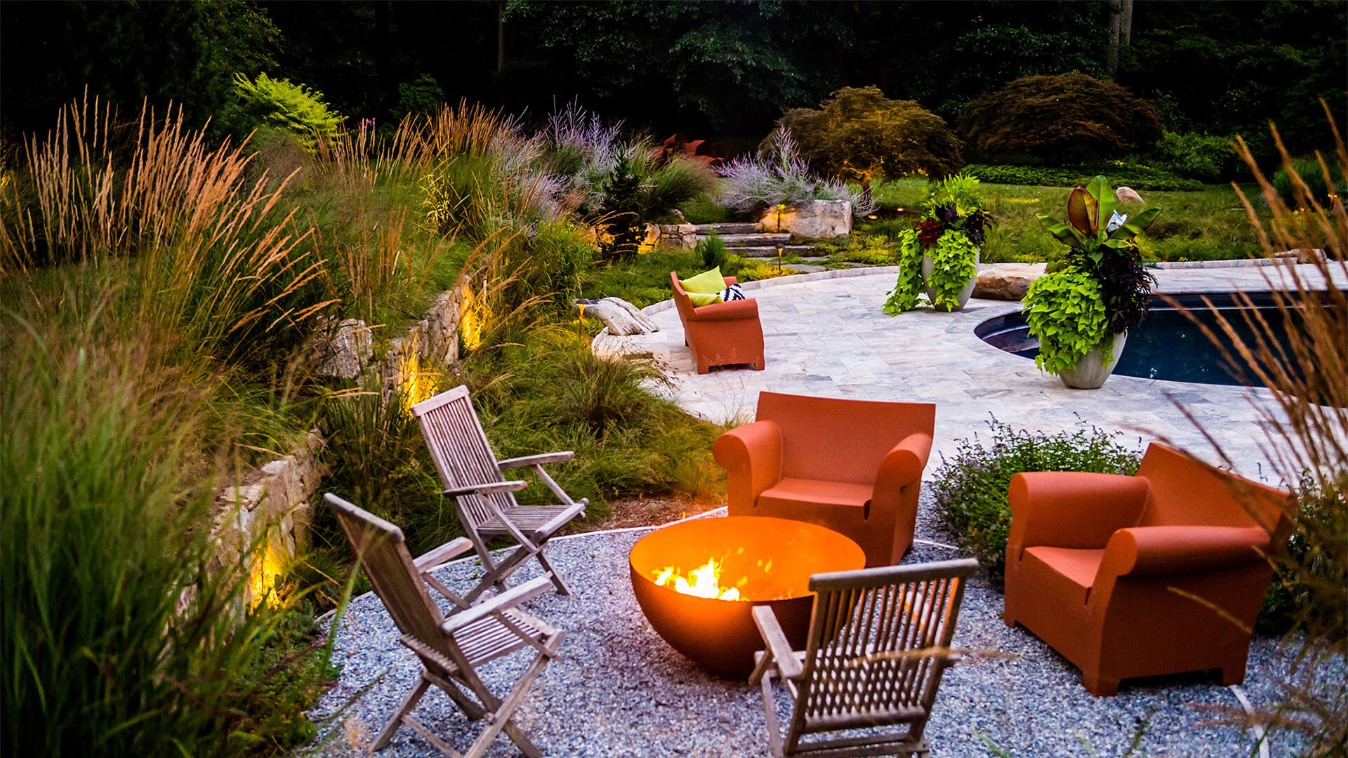 High-End Landscape Design & Install | Villanova, PA | Terren Landscapes